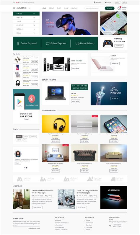 Shopify Website Design Fiverr Shopify Website Design Shopify Website Ecommerce Website