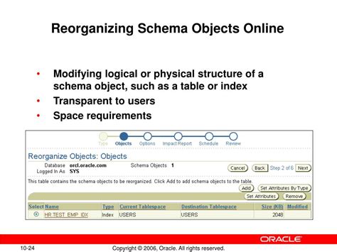 Ppt Managing Schema Objects Powerpoint Presentation Free Download Id5127050