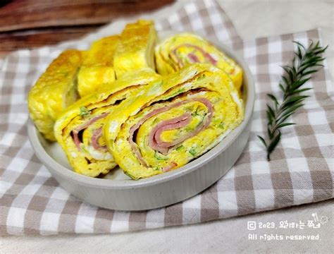 실패 없는 베이컨 계란말이 만드는법