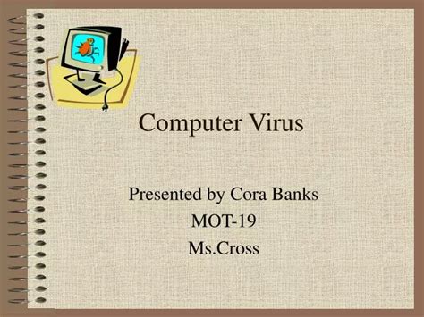 PPT Computer Virus PowerPoint Presentation Free Download ID 4935101