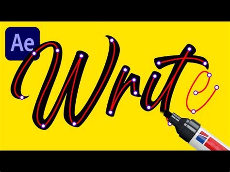 After Effects Handwriting Text Reveal Animation Tutorial MethodMotion Videos For