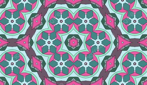 Seamless Circular Vector Pattern Background Textile Floral With Background Image For Free
