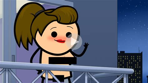 Rule 34 Balcony Blush Brown Hair Censor Bar Cyanide And Happiness