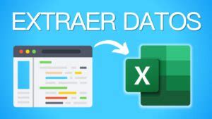 Cómo extraer datos de una pagina web a Excel Momark