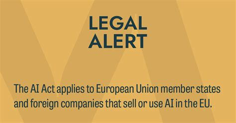 How The Proposed EU Artificial Intelligence Act May Impact Your Business Maslon LLP