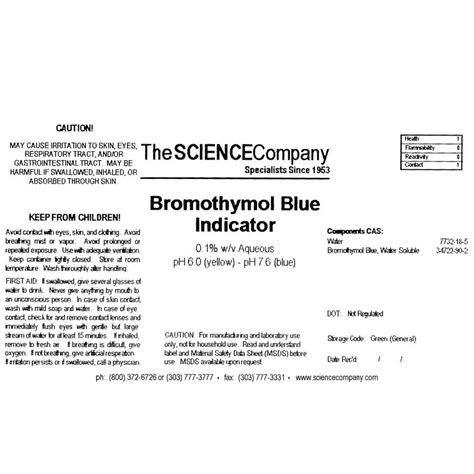 Ppt Btb Bromthymol Blue Solution Indicator Powerpoint 47 Off