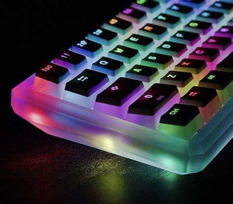 Pudding Rgb Keyboards Key Caps Computer Keyboard