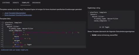 Template Sensor Translate Log Error Configuration Home Assistant