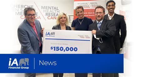 Workplace Mental Health Ia Financial Group Donates 150000 To Support