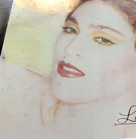 Madonna Unreleased Alternate Cover Proof For 1983 Debut Album