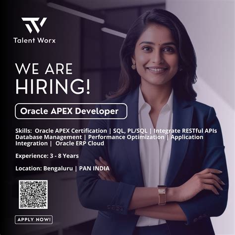 Oracleapex Hiring Oracledeveloper Sql Plsql Databasedevelopment