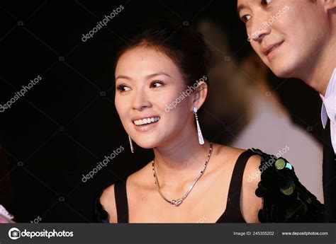 Chinese Actress Zhang Ziyi Hong Kong Actor Singer Leon Lai — Stock Editorial Photo © Chinaimages
