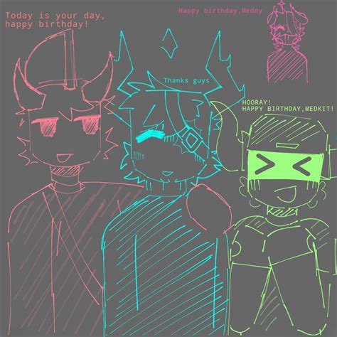 A Small Sketch For The Birthday Of The Medkit Рисунки
