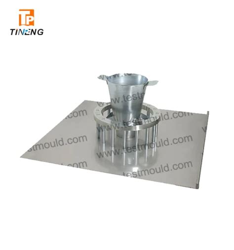 Self Compacting Concrete Slump Flow Test Set Scc Slump Flow Test And Scc Testing Apparatus