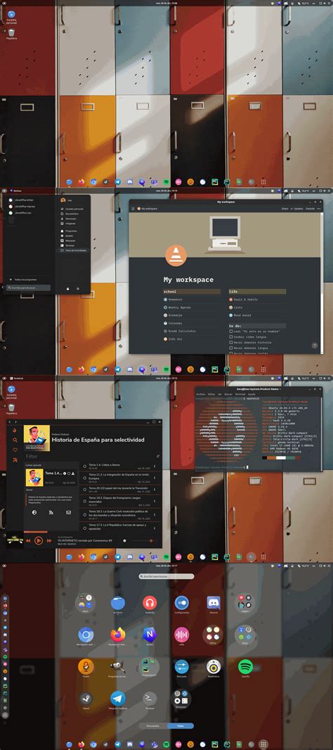Linux桌面最酷截图欣赏（2020年5月） Linux区
