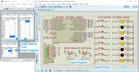 Bermain HMI Dan Simulasinya 3 Simulasi IO Outseal Dan Arduino