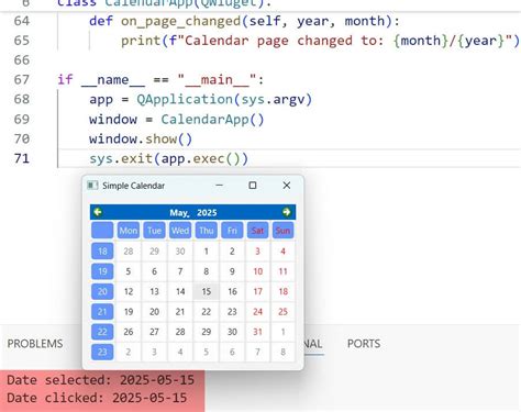 qcalendarwidget in pyqt6