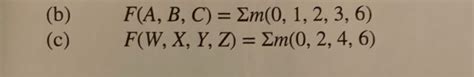 solved b c f Α Β c Σm 0 1 2 3 6 f w x y z