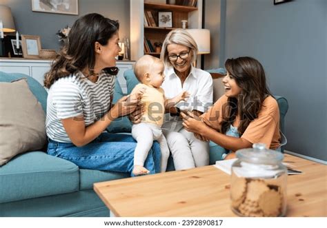 Aunt Visiting Over Royalty Free Licensable Stock Photos Shutterstock