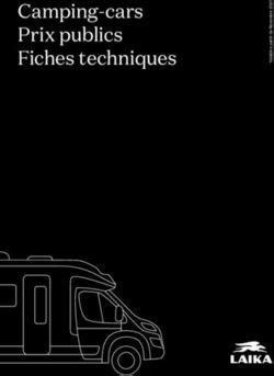Camping Cars Prix Publics Fiches Techniques Campingcar