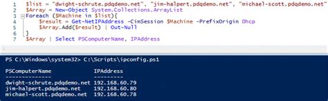 What Is The Powershell Equivalent Of Ipconfig Pdq