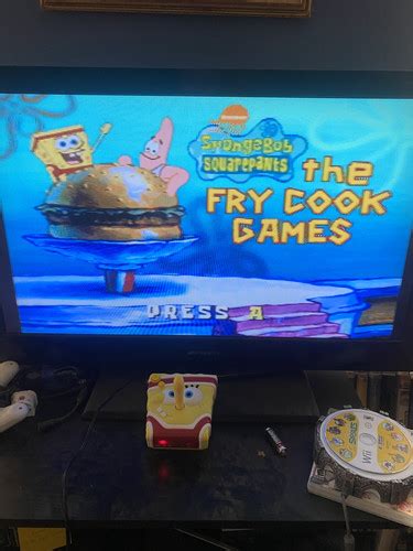 Jakks Pacific Spongebob Squarepants 2003 Tv Game Joystick Plug N Play Ebay