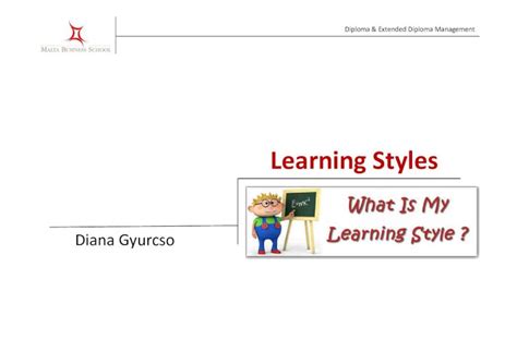 pdf learning styles2017 9 6 · vak learning styles visual auditory