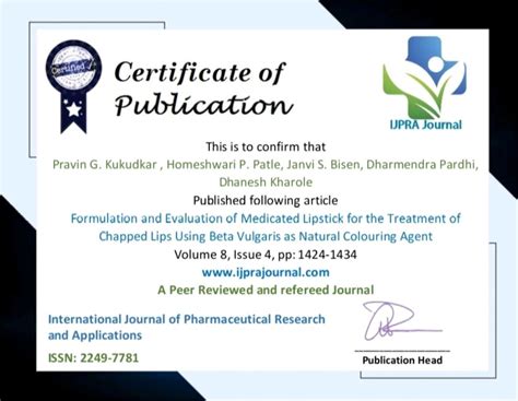 Janvi Bisen On Linkedin Majorproject Mibp Ijprajournal