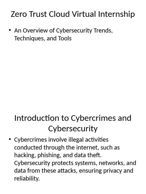 Zero Trust Cloud Presentation Pdf