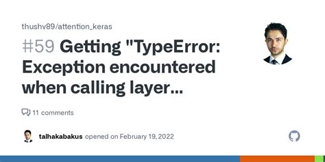 getting typeerror exception encountered when calling layer tf keras