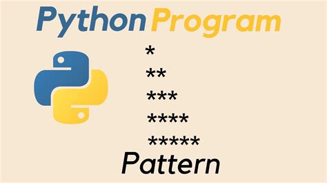 left half pyramid star pattern in python learn python youtube