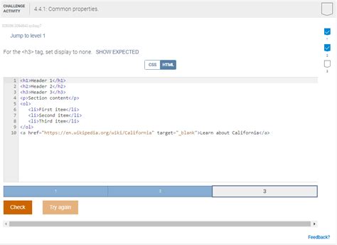 Solved Challenge Activity 4 4 1 Common Properties