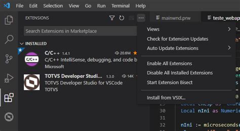 Erro Ao Na Ferramenta Patch Apply · Issue 705 · Totvstds Vscode · Github
