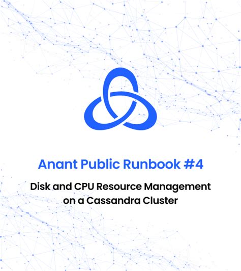 Runbook 4 Disk And Cpu Resource Management On A Cassandra Cluster