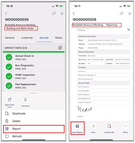 D365 Field Service Mobile Reporting For The Model Driven App