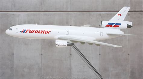 Mcdonnell Douglas Dc 10 30f Wooden Model Plane Factory Direct Models
