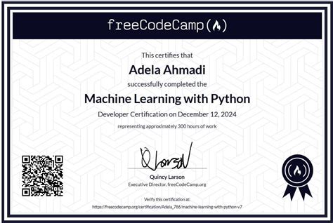 Adela Ahmadi On Linkedin Machinelearning Python Freecodecamp Programming Development 16