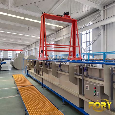 Fory Plating Machinesemi Auto Electroplating Nickel Plating