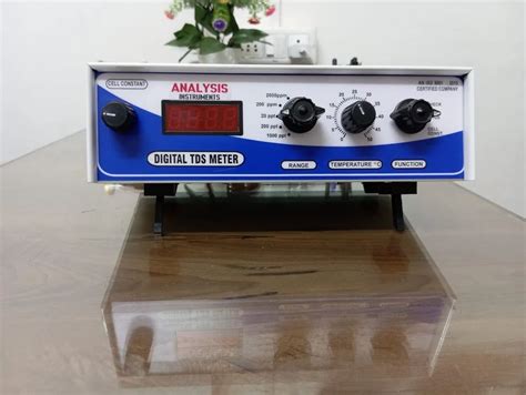 Analysis 5 Ranges Digital Tds Meter For Laboratory 1 Fs At ₹ 10000