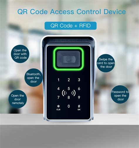Smart QR Code Scanner Remote Access Control System Q