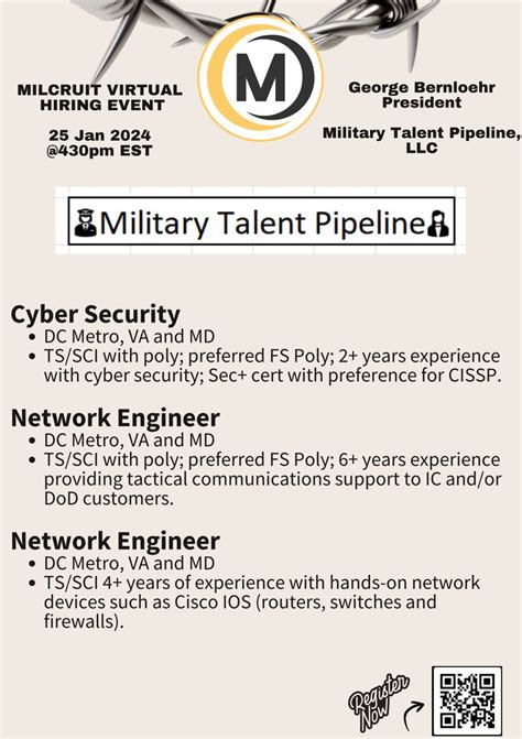 As A Transitioning Vet I Know How Difficult It Is To Find Employment I Encourage All Of My