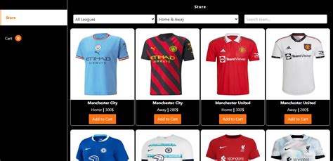 Github Mahdiishreact Football Kit Store This Football Kit Store