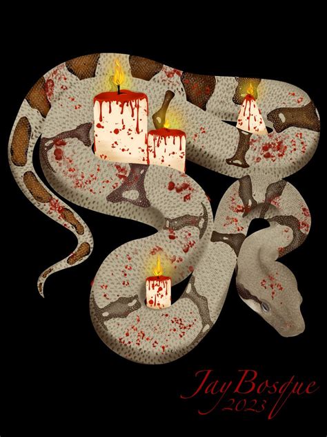 8x11 5” Python Art Print Jurassic Reptile Supply