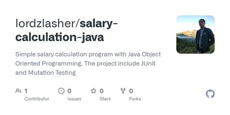 Github Lordzlashersalary Calculation Java Simple Salary Calculation
