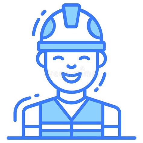 Worker Icon Single Avatar Vector Illustration Stock Vector Illustration Of Rescue Icon
