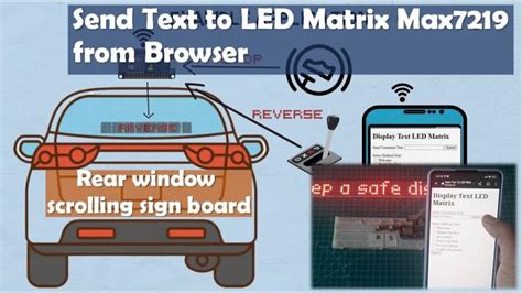 yaser ali husen on linkedin send customize text to led matrix max7219