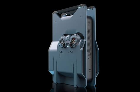 Playstation 6 Concept With Industrial Looks And A Retro Modern