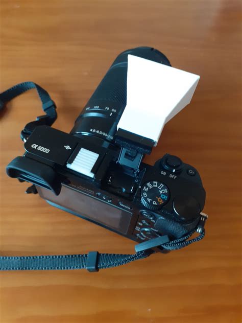 Sony A6000 Flash Rectangular Diffuser Par Zxyecoprints Téléchargez Gratuitement Un Modèle Stl