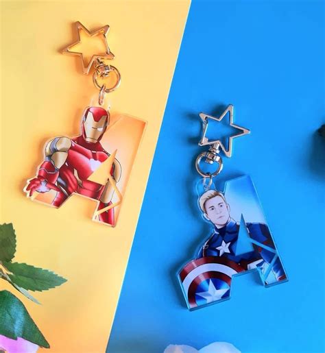 Avengers Keychains Etsy
