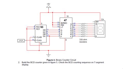 seven segment display counter circuit circuit diagram